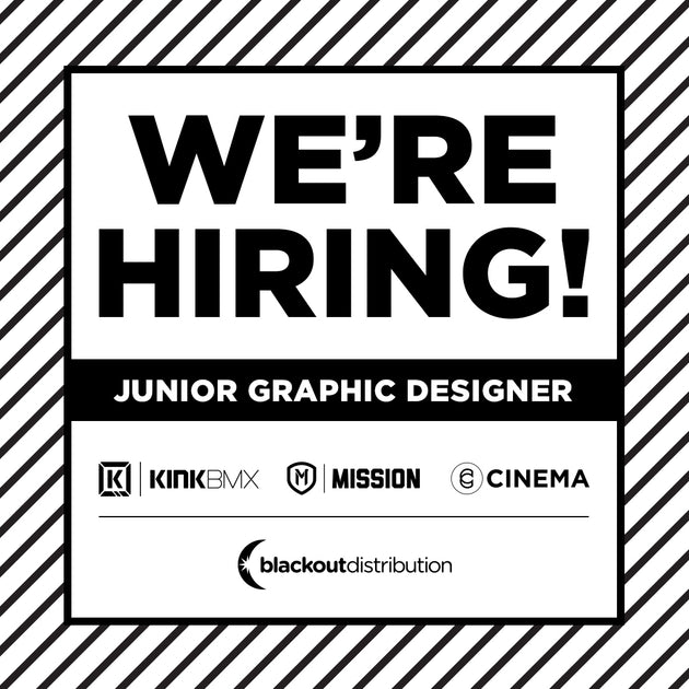 Junior Graphic Designer Wanted! – Kink BMX