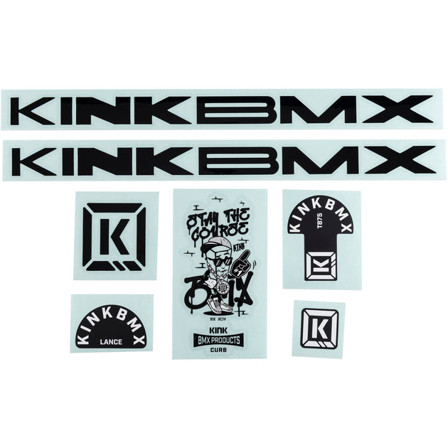2025 Curb Decal Kit – Kink BMX
