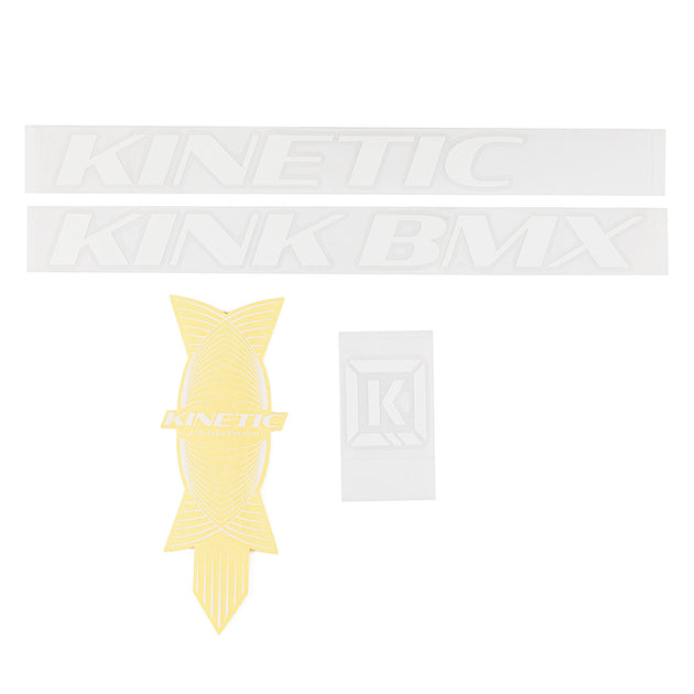 Kinetic Frame Decal Kit – Kink BMX